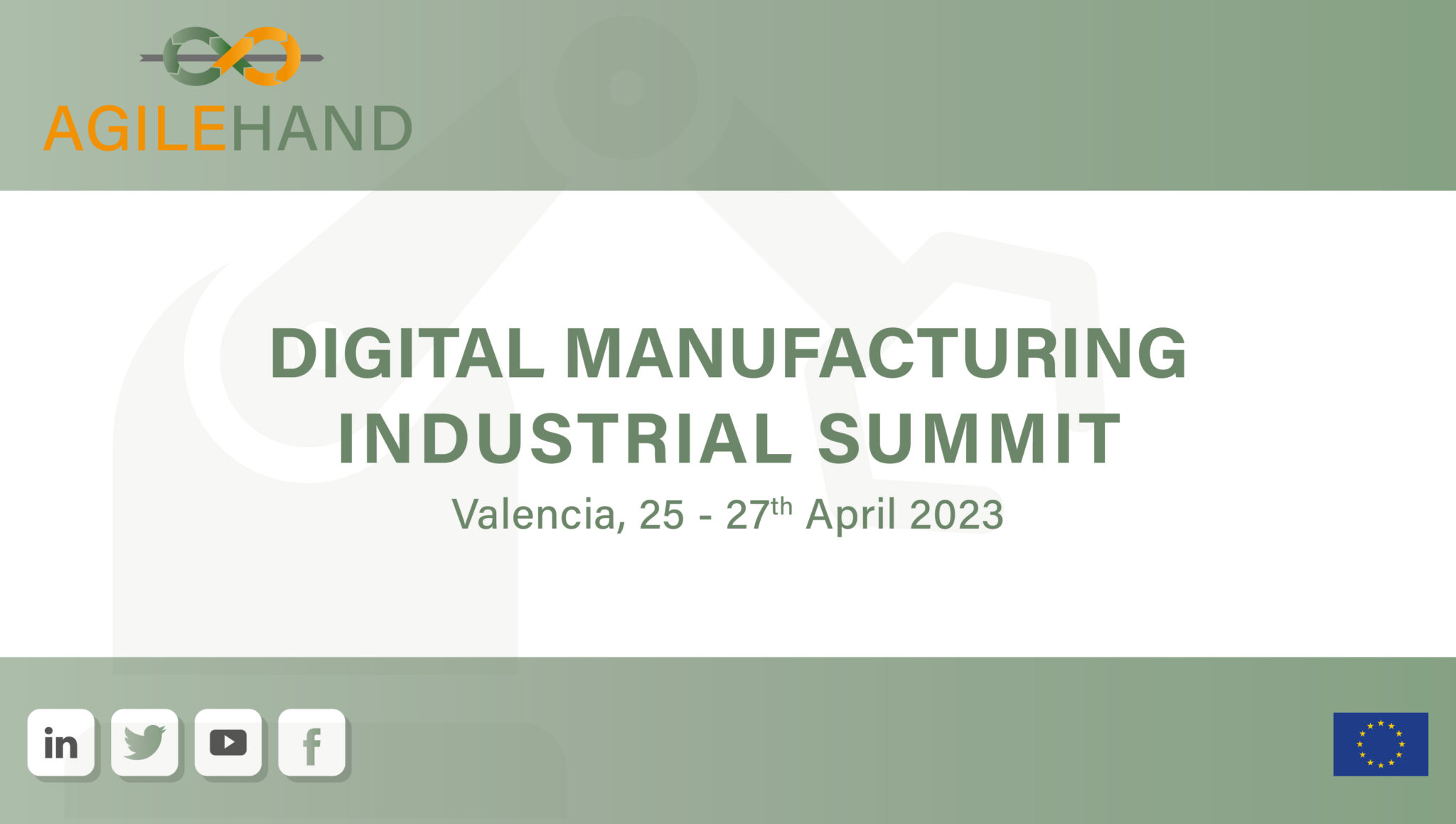 AgileHand at Digital Manufacturing Industrial Summit - AgileHand
